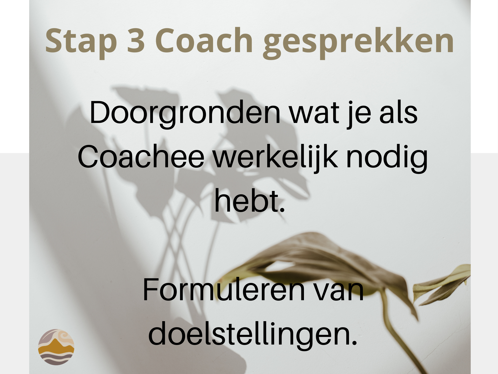 Wat doet een coach? ~ Wat kan ik voor JOU doen?